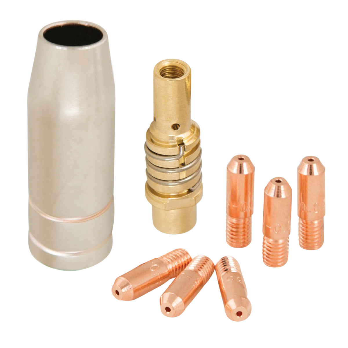 Bossweld MIG Torch Consumable Kit - Binzel Style MB15 | Herbos Equipment