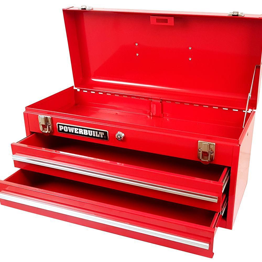 Powerbuilt 2 Drawer Portable Tool Box – Herbos Equipment
